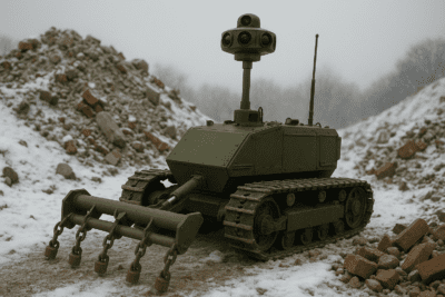 This UGV Doesn’t Flinch at Mines, Snow, or Rubble - iHLS