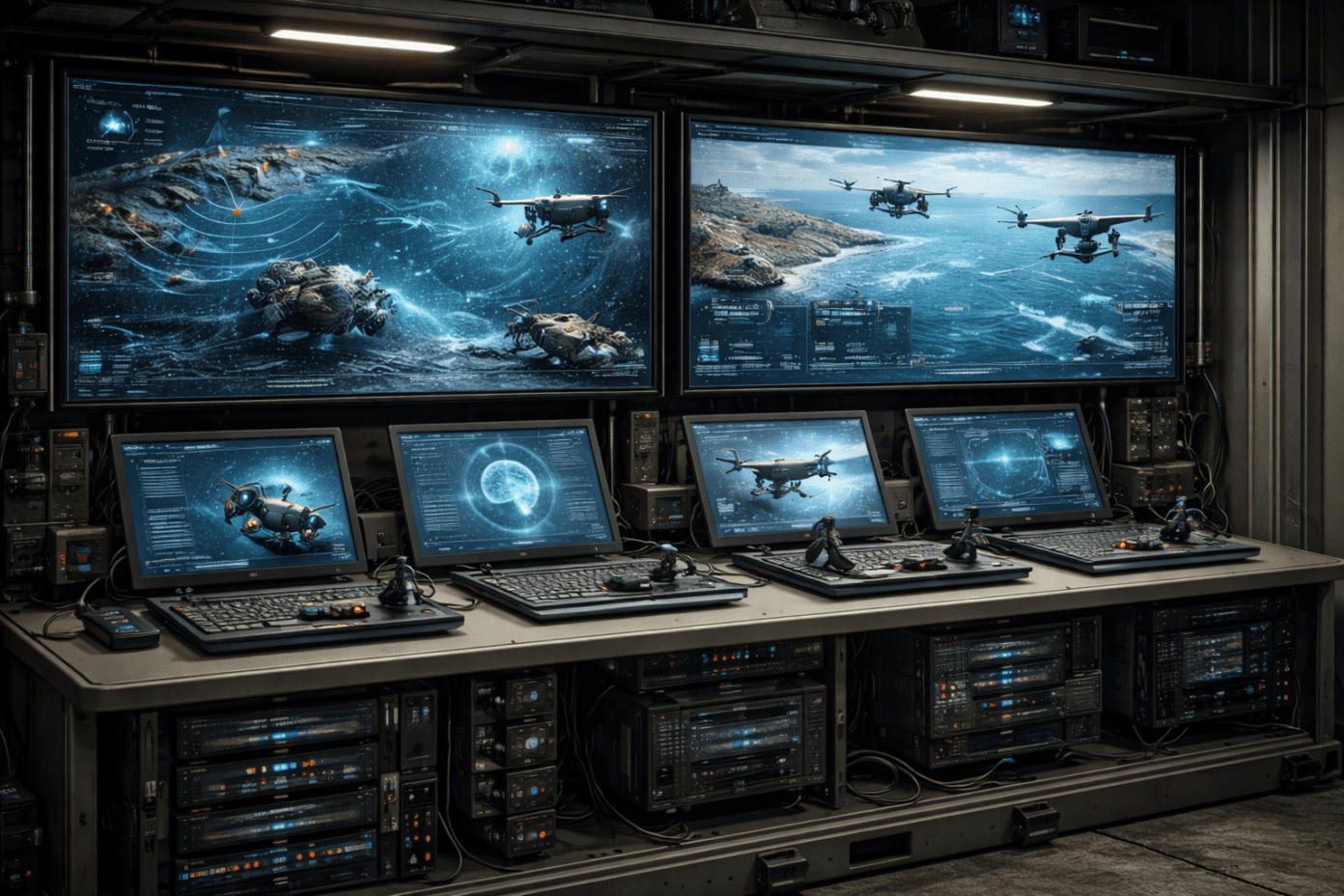 The Control System Built to Command Many Drones at Once - iHLS